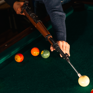 Bolt Action Rifle Pool Cue | Cue Stick Gun
