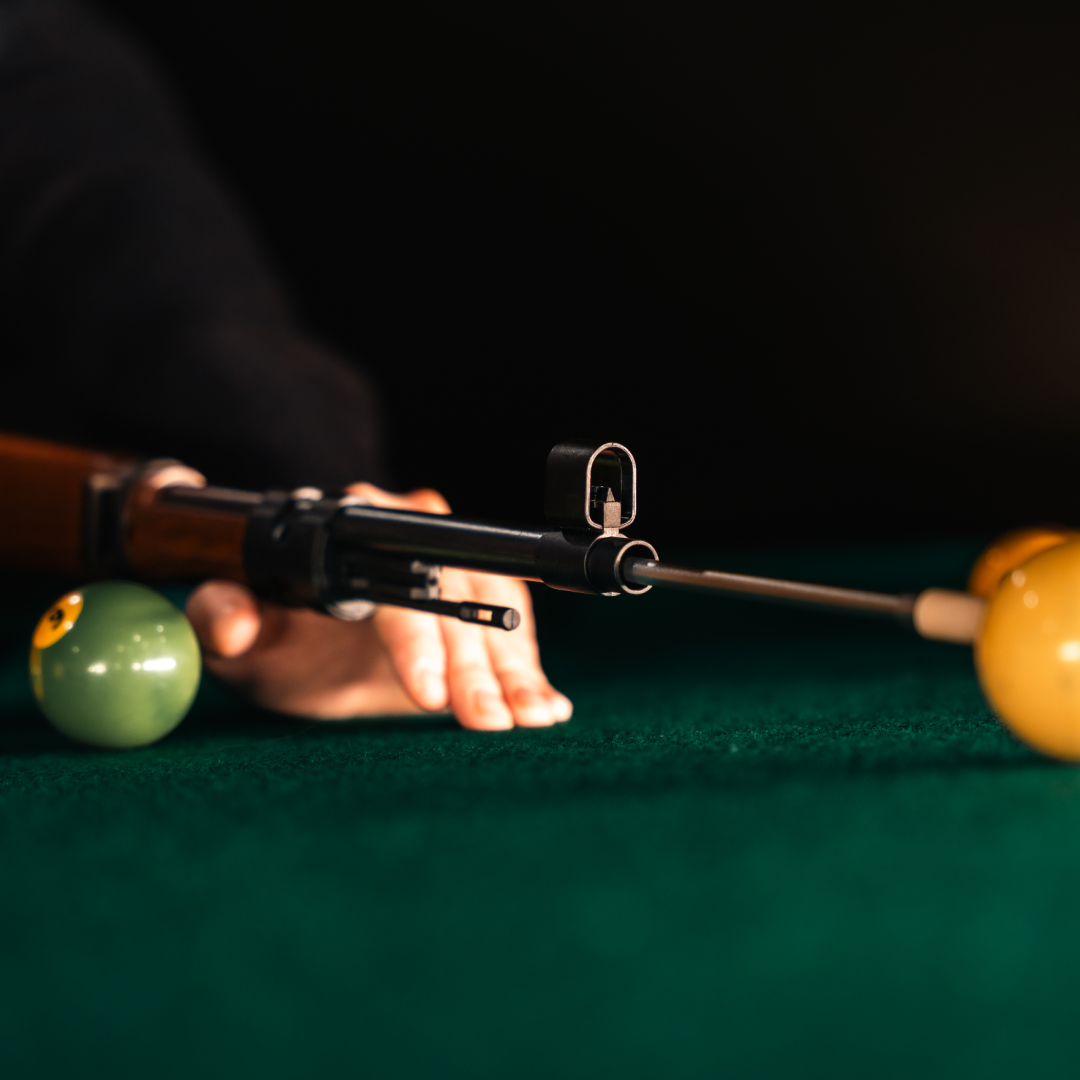 Bolt Action Rifle Pool Cue | Cue Stick Gun